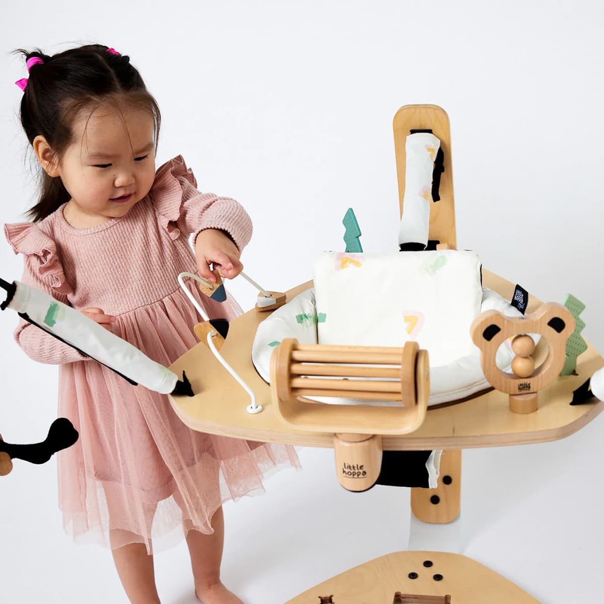 Wooden Baby Bouncer | Modern & Sustainable | Little Hoppa®